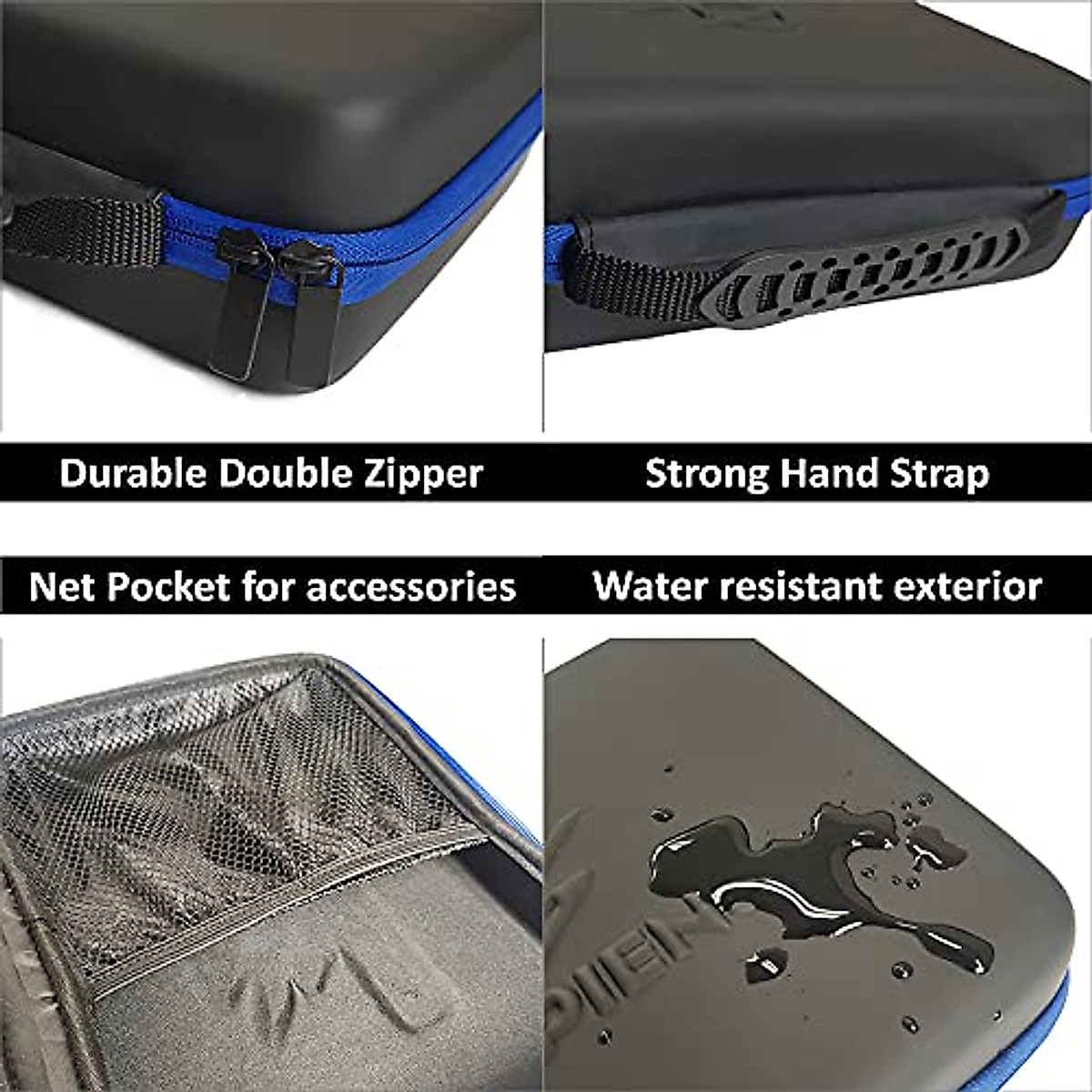 MONGPIENS Bey Battling Tops Soft Carrying Case Waterproof Storage Organizer for Burst Blade Spinning Top and Launcher (Medium)