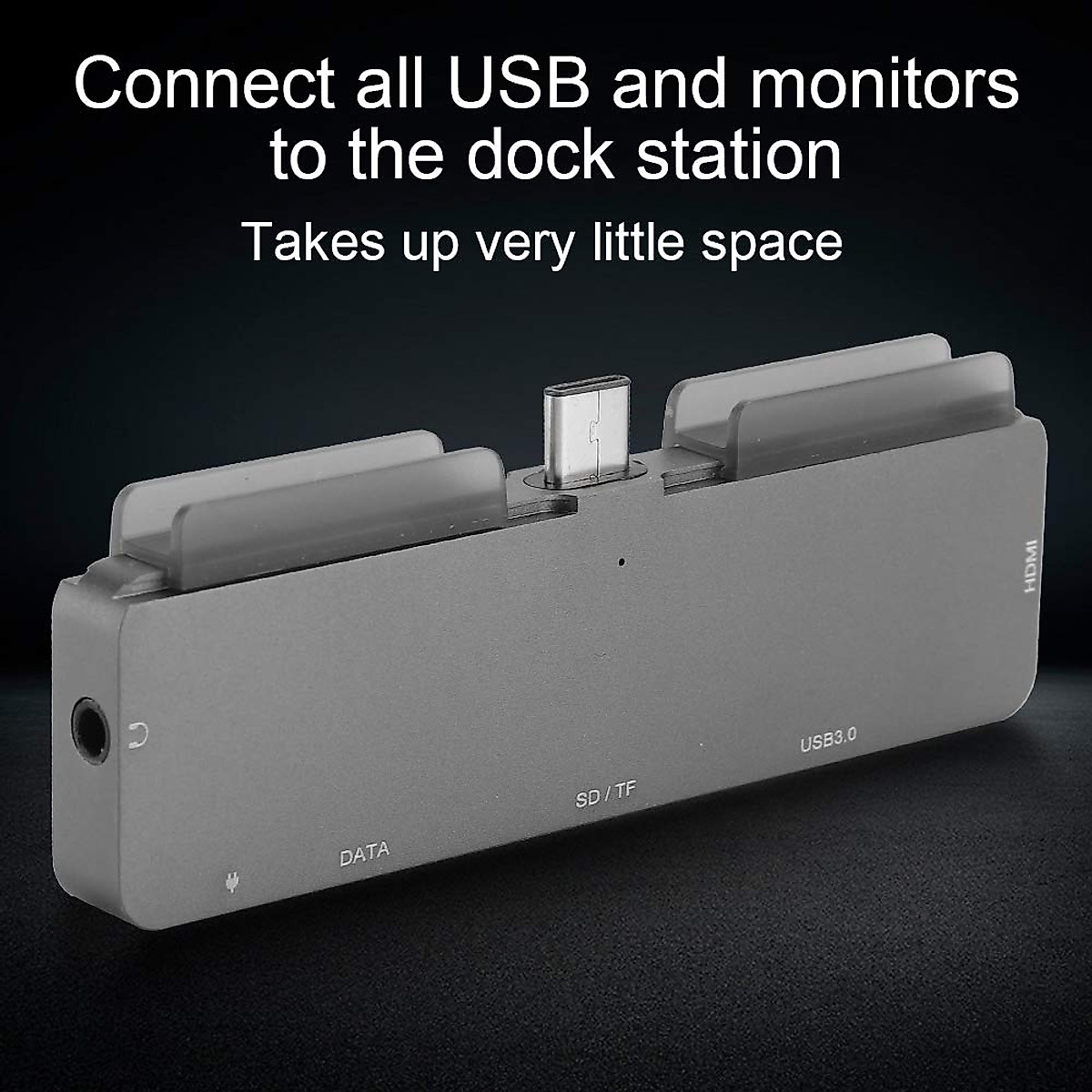 USB C Hub, 7-in-1 Multi-Function Docking Station USB Hubs for PC / Laptop / Tablet, Computer Networking Hubs USB C Interface 1 USB3.0 1 HDMI 1 4K x 2K PD Charging