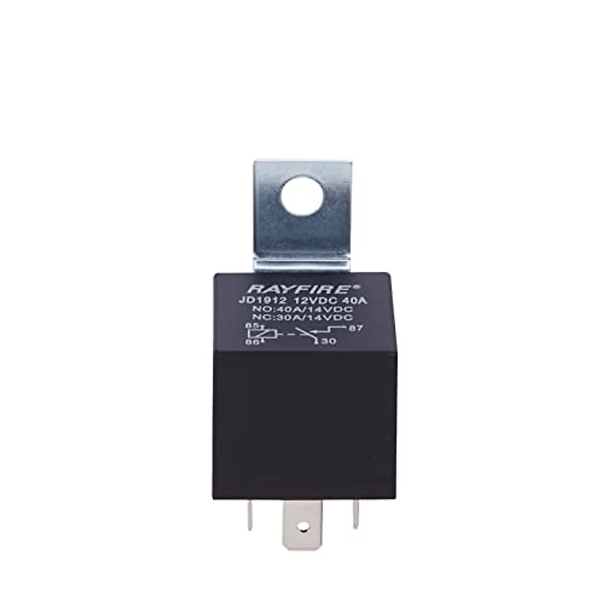 LightBoss Wiring Harness, 2 Leads 14AWG 9Feet 40A LED Fog Light Loom Kit On/Off Relay Switch for 12V Lights Work Bar Pods Rocker Laser on Jeep Boat Trucks (Wiring12Vx1-1)