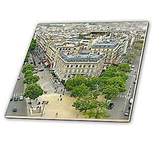 3dRose Place De La Concorde in Paris, France Ceramic Tile, 8"