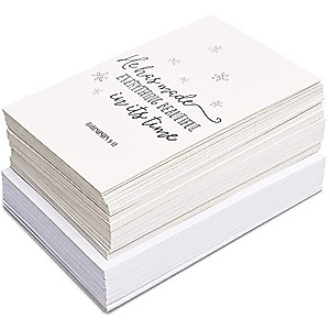 48 Pack Christian Greeting Cards with Envelopes, Inspirational Note Cards with Scripture Bible Verses for Encouragement, Motivation, Confirmation Cards Bulk (4x6 In)