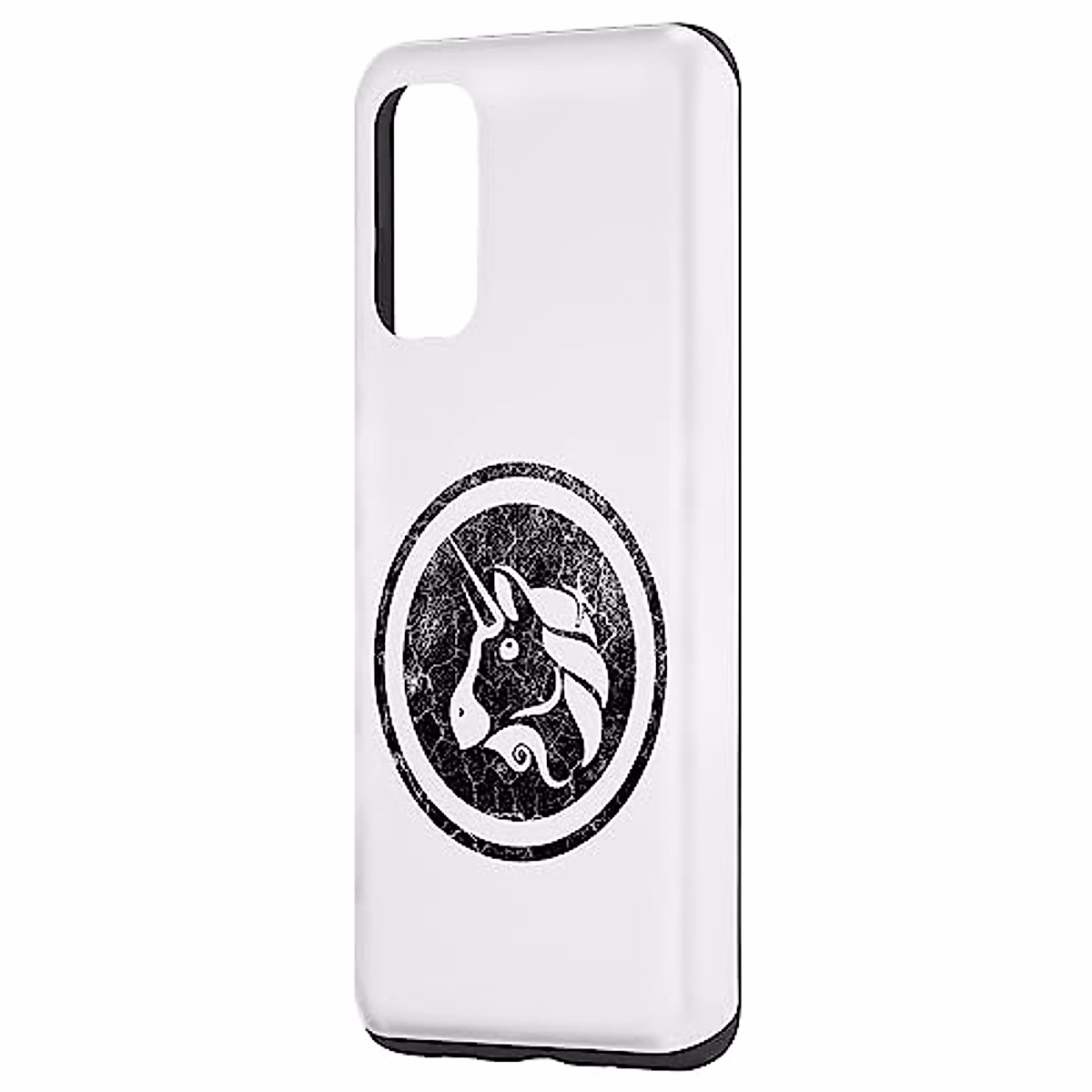 Galaxy S20 Uniswap UNI Crypto Coin Retro Black & White Classic Case