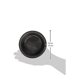 Winco Molcajete Salsa Bowls, 10-Ounce, Black, Medium