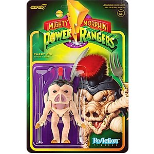 Mighty Morphin Power Rangers Reaction Figure Wave 1 - Pudgy Pig Classic Collectibles and Retro Toys