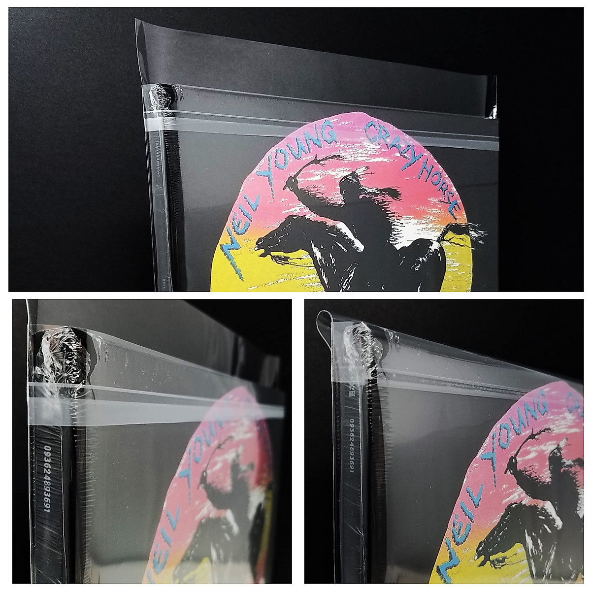 Medium Box Set Sleeves (x5) 2mil + Seal Up - Outer Plastic Resealable Poly Bags for 12" LP Vinyl Record Album Boxset (+1 Free Dj Magnet)