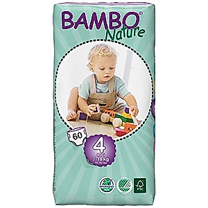 Beaming Baby Bambo Maxi Nappies Size 4 60's