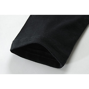 Boys Girls Valentine's Day Shirt Monster Truck Tops Toddler Kids Raglan Black Sleeve T-Shirt 6 7 Years