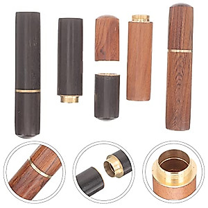 VICASKY Multi Tool Knitting Needle Organizer 8 Pcs Sewing Needles Wood Needle Holder Sewing Needle Container Needle Storage case Holder Wood Needle Sewing Thread Organizer Pocket Multitool