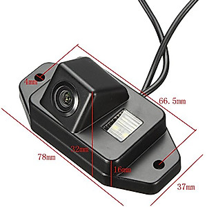 Car Rear View Camera Waterproof HD Night Vison Reverse Parking CCD Chip Backup Cameras for Toyota Land Cruiser Prado 100 200 J120 2005-2014