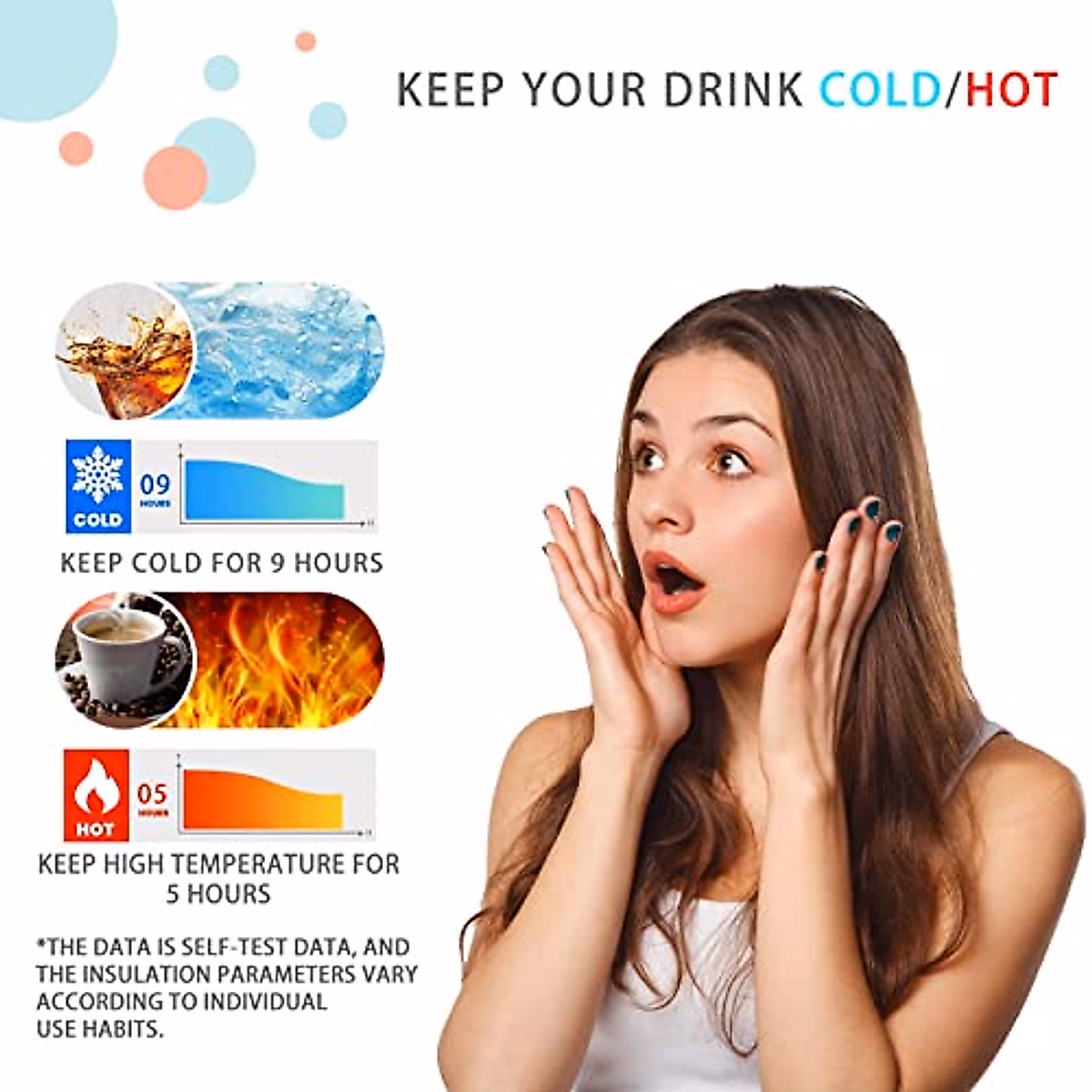 20 oz Water Bottles Cruising Coffee Mugs, Time To Get Ship Faced And A Little Nauti Stainless Steel Water Bottles with Straw Coffee Travel Mug 20 oz