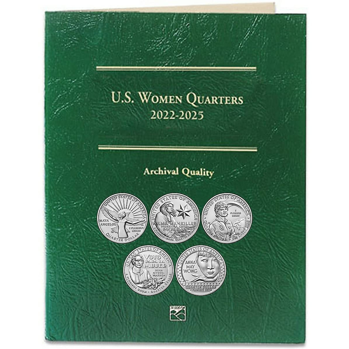2022 P, D - 2023 P, D Women Quarter 20 Coin Set in Littleton Green Folder LCF63 Uncirculated