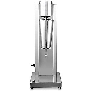 Electric Milk Shaker Maker 180W Stainless Steel Electric Drink Mixer Shake Machine Smoothie Milk Ice Cream Blender with 650ML Cup 110V