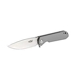 Firebird GANZO FH41-CG Pocket Folding Knife D2 Steel Blade G10 Handle with Clip Hunting Fishing Camping Outdoor EDC Knife (Grey)