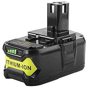 Upgrade 18V 6.0Ah P108 Battery Replacement for Ryobi 18 Volt Battery Lithium P102 P103 P104 P105 P107 P109 P122 Ryobi ONE+ Cordless Drill Tool (1Pack)