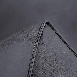Utopia Bedding Comforter Duvet Insert - Quilted Comforter with Corner Tabs - Box Stitched Down Alternative Comforter (Queen, Grey)