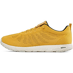 Icebug Eli RB9X Walking Shoe with Traction Sole, Mustard, 6.5