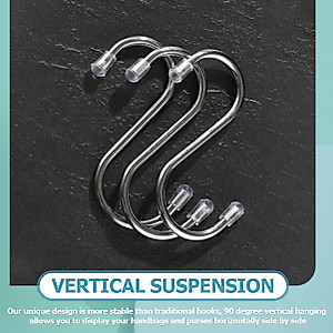 Zerodeko 24 Pcs Punch Hook Clothes Hanger Door Hanger Hook for Bags Over Door Hook Hat Hooks Organizer Hangers for Back Door Organizer Hangers for Kitchen Over The Door Towel Rack