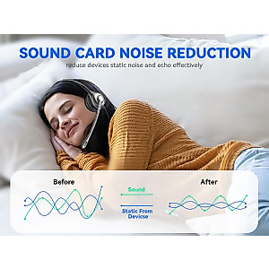 Phone Headset 2.5mm with Microphone Noise Cancelling & Volume Controls, Telephone Headphone Compatible with Panasonic Dect 6.0 Phones, Comfort-Fit Telephone Headset for AT&T Vtech Cordless Phones