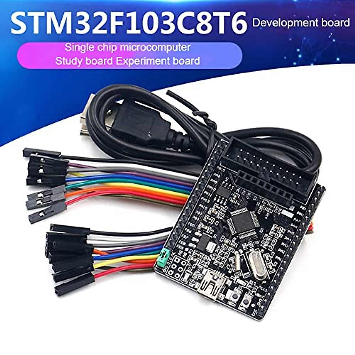 MAKIVI STM32F103C8T6 Development Board STM32 Microcontroller Learning Board Experiment Board