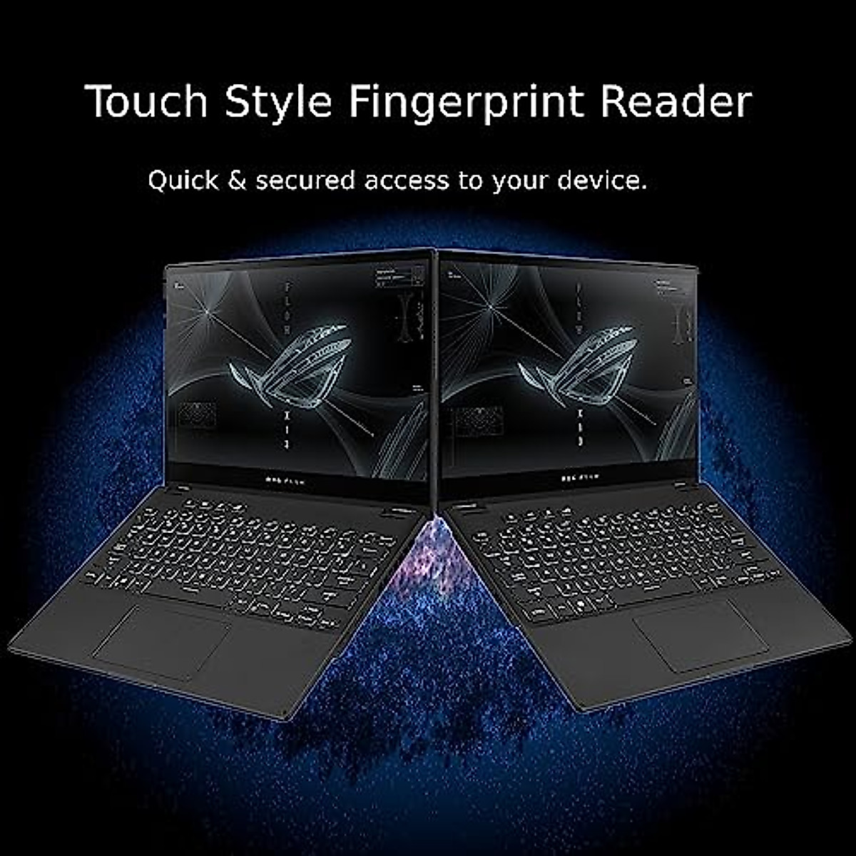 ASUS ROG Flow 13.4" X13 2-in-1 Touchscreen Gaming Laptop, AMD Ryzen 9 6900HS, 16GB RAM, 1TB SSD, NVIDIA RTX 3050 & XG Mobile Dock GC32L AMD RX 6850M XT, Backlit Keyboard, FP Reader, Win 11 Pro, Black