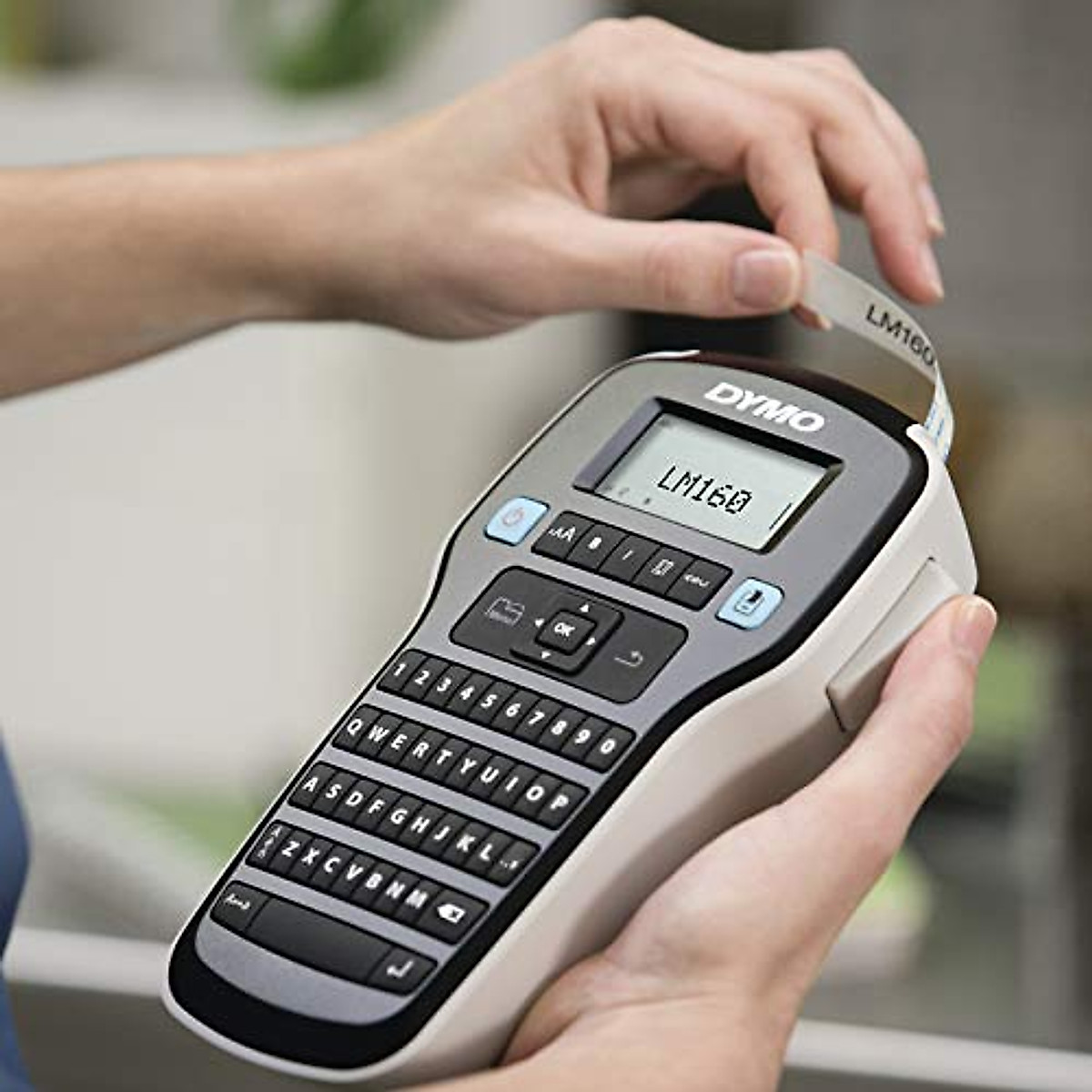 Dymo Labelmanager 160 - Label Printers (Thermal Transfer, Lcd, D1, Black, Silver, Qwertz, Aa)