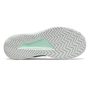 New Balance Women's 796 V2 Hard Court Tennis Shoe, Uv Glo/Silver, 5