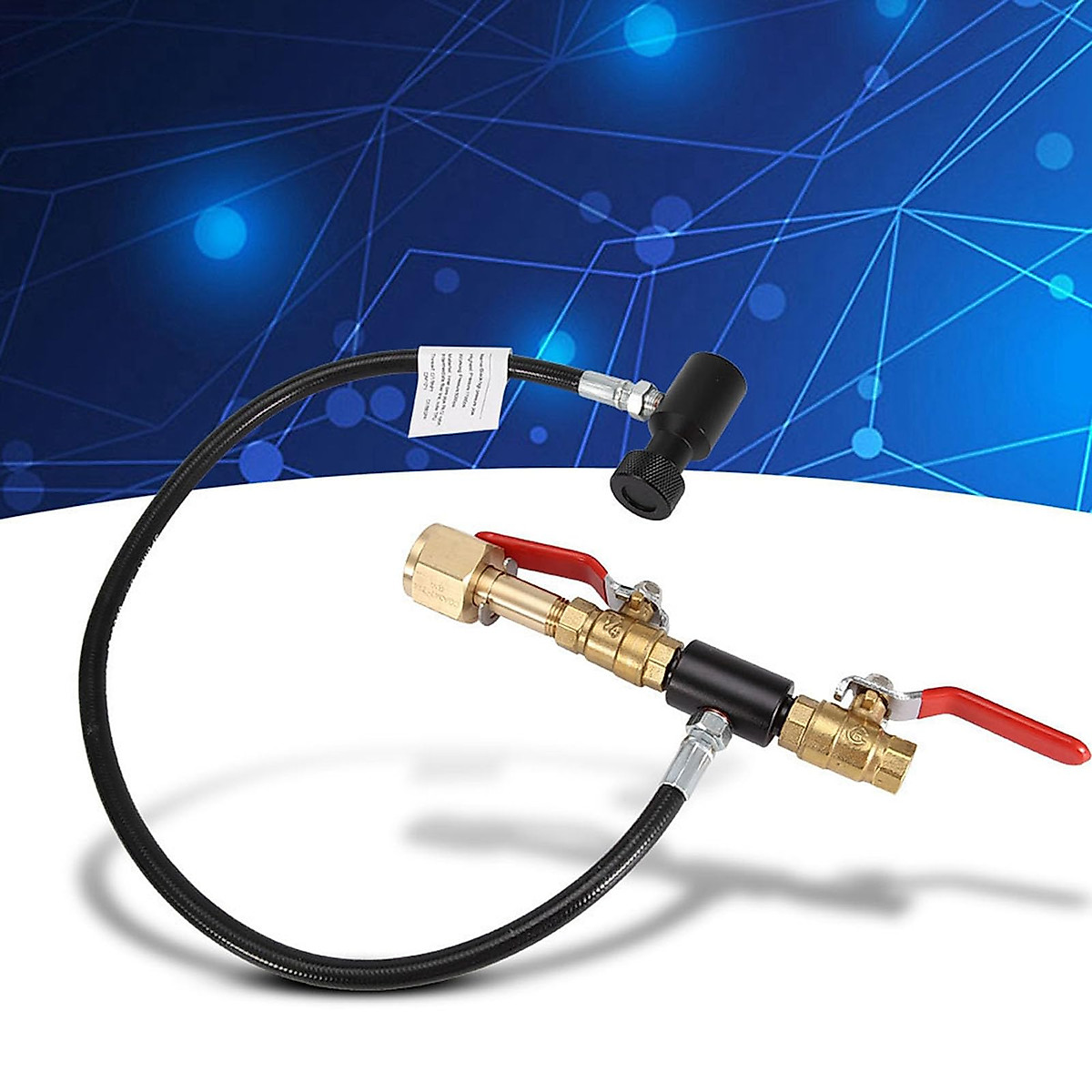 CO2 Cylinder Refill Station Filling Charging Adapter Tool Bottle CO2 Accessories for Soda Maker Home Machine(24 inch-G1/2),soda water parts