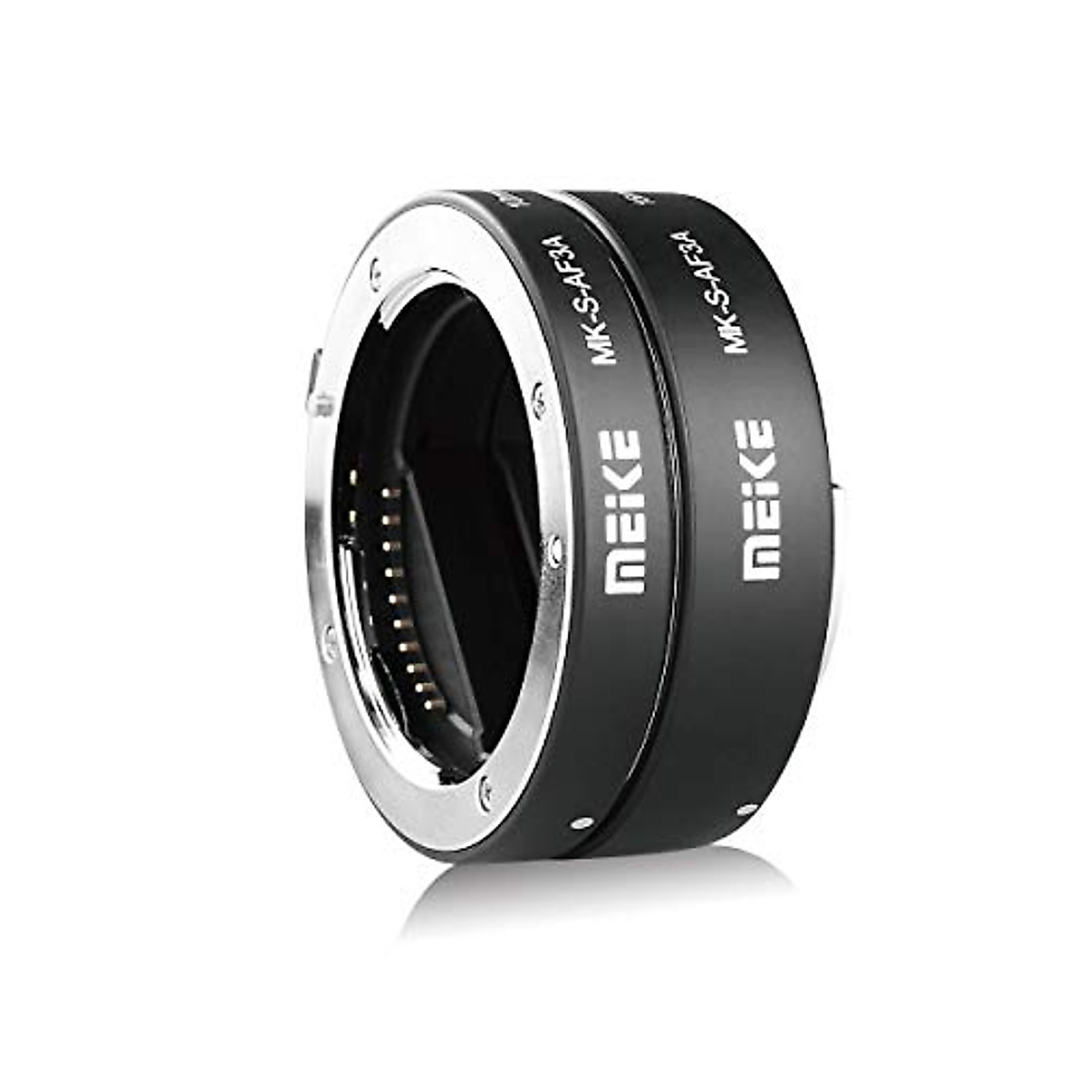 MEIKE MK-S-AF3A Metal Auto Focus Macro Extension Tube Adapter Ring (10mm+16mm) for Sony Mirrorless E-Mount FE-Mount A7 NEX Camera A7 A7M2 NEX3 NEX5 NEX6 NEX7 A5000 A5100 A6000 A6300 A6500 A9 A7III