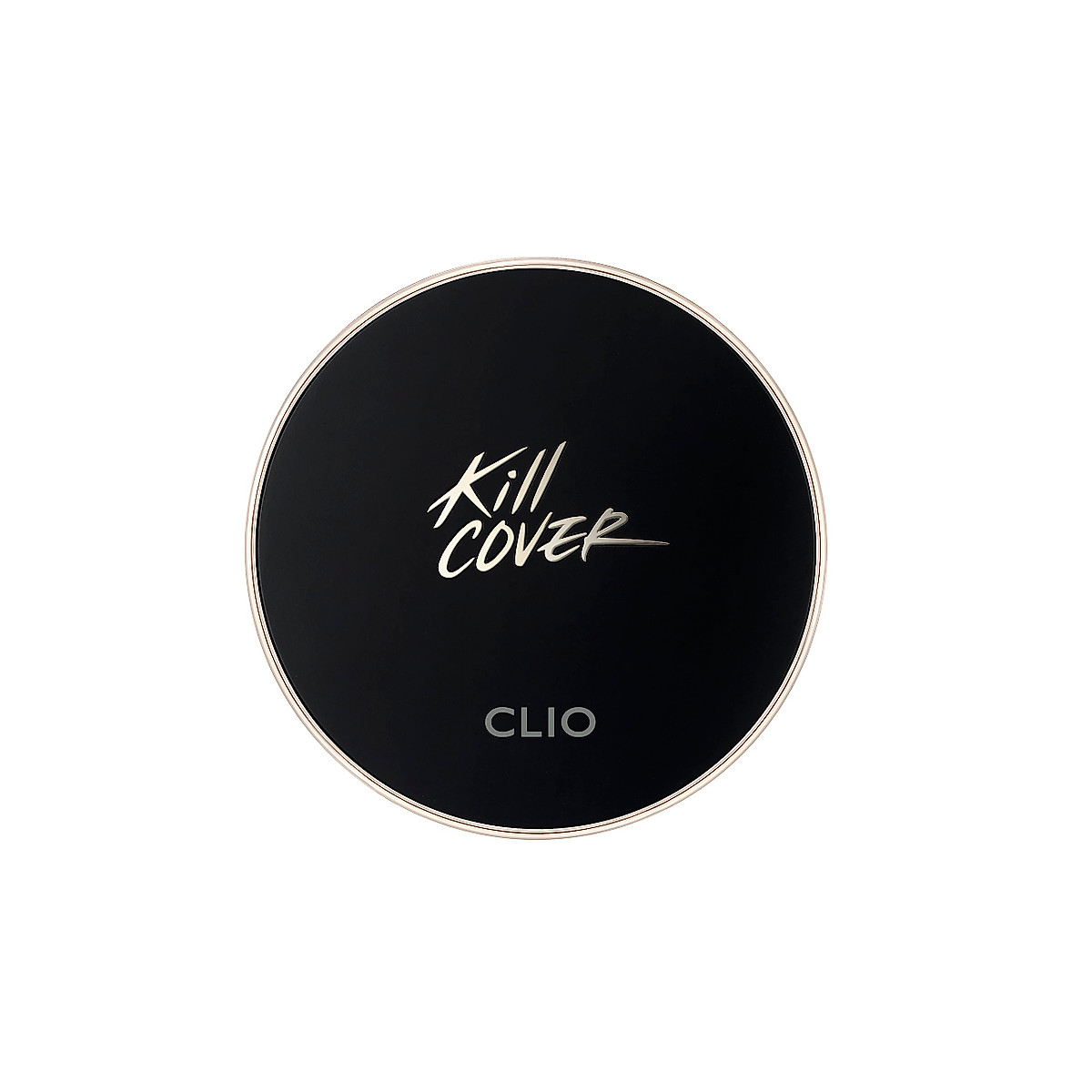 CLIO Kill Cover Fixer Cushion | Makeup Base and Fixer, Long Lasting, Full Coverage with Matte Finish for Sensitive Skin Types (0.53 oz) (4 GINGER)