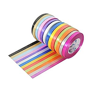 WishLotus Curling Ribbon Set, 142 Yards 5mm Curling String Balloon Ribbons, 13 Colors Balloon Ribbons for Crafts, Balloons, Florist Bows, Wedding or Birthday Party Decoration (13)