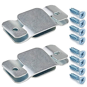Metal Sectional Couch Connectors Furniture Interlocking,Sectional Sofa Fastener Software Bracket with Screws for Loveseat, Recliner, Chair or Chaise Lounge (4 Pcs)