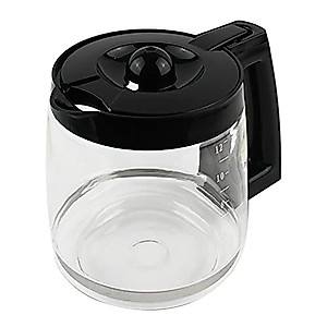 12-Cup Replacement Glass Carafe Pot Compatible with Hamilton Coffee Maker Models 46310, 49976, 49966, 49350, 49957, 49954, 49933, 49980A, 49980Z, 49983, 49618, 46300, 49950
