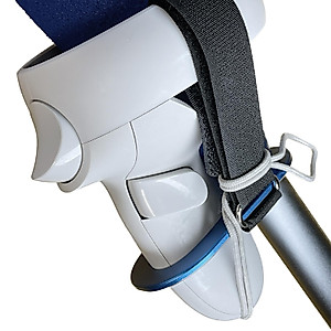 VR Baseball Bat Attachment for Oculus Quest 2 - Aluminum Baseball Handle Accessory Compatible with Meta Quest 2/1/Rift S for WIN Reality and Totally Baseball, iB Cricket - 22"