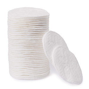 Premium 100% Cotton Rounds (100 Count) - Soft and Gentle Makeup Remover and Cleansing Pads for Face, Nail, and Personal Care - Absorbent, Textured, Lint-Free, and Hypoallergenic