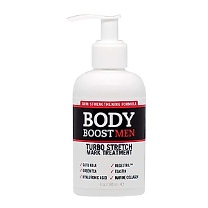 Body Boost Men Turbo Stretch Mark Treatment- Stretch Mark and Scar Treatment for Bodybuilding
