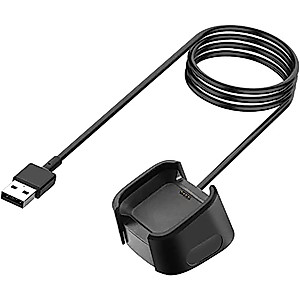 AWINNER Charger Compatible with Fitbit Versa 2 (Not for Versa/Versa Lite), Replacement USB Charging Cable Dock Stand for Versa 2 Health & Fitness Smartwatch, 3Ft Sturdy Power Cord