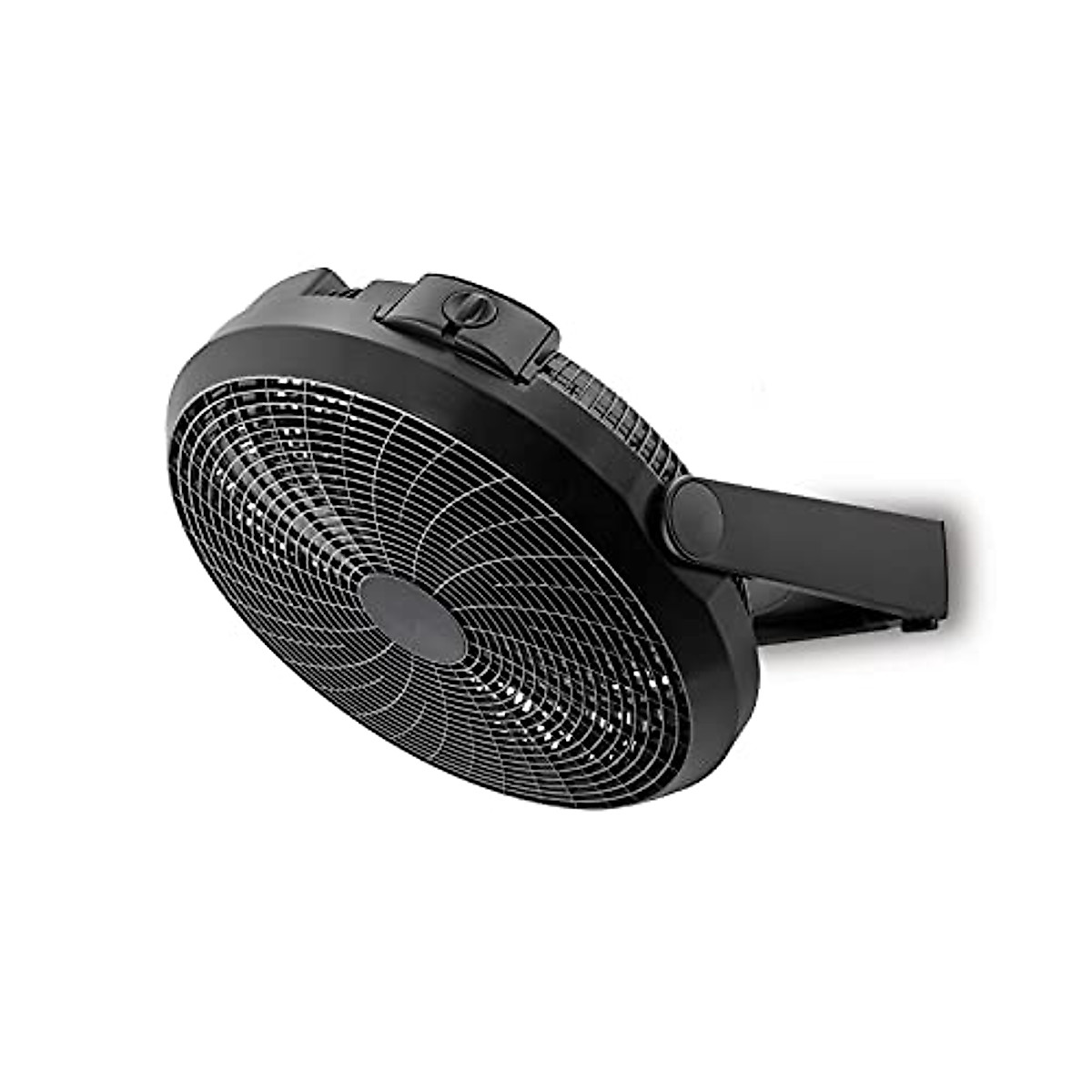 Air Monster 20 Inch Air Circulator Fan, Floor Fans, High Velocity Fan, Large Fan Turbo Fan, Fans for Home, Bedroom, Wall Mount Fan, 3 Speed Settings, Adjustable 180° Tilt, Black
