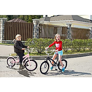 Nice C Kids Cruiser Bike + Kids Dual Disc Brake Bike