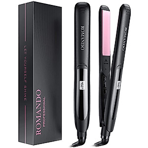 2-in-1 Curling Straightening Iron for All Hair Types