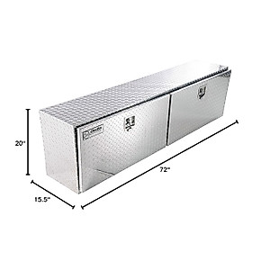Dee Zee DZ79 Brite-Tread Aluminum Topsider Tool Box