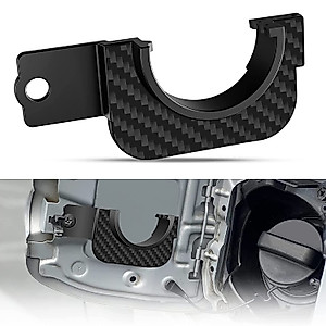 Gas Cap Holder for Tacoma: Gas Cap Holder for Toyota Tacoma Accessories 2016-2022 2023 3rd Gen Tacoma Accessories 2016 2017 2018 2019 2020 2021 2022 2023 | Real Carbon Fiber Gas Cap Holder for Tacoma