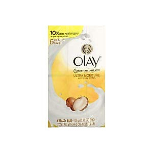 Olay, Ultra Moisture Beauty Bar Soap, 3.75 Ounce (Pack of 6)