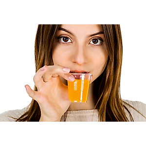 Plastic Drinking Cups - 3 Ounce Clear Disposable Cup - 100 Count