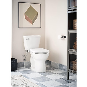 Moen EB500-R 2-Series Standard Non-Electronic Bidet Seat for Round Toilets, White