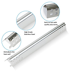 Grill Replacement Parts for Charbroil Performance 4 Burner 463342119, 463332718, 463347017, 463361017, 463673017, 463376018P2, G470-5200-W1 Burner G470-0004-W1A Heat Plate for 463342119, 463332718