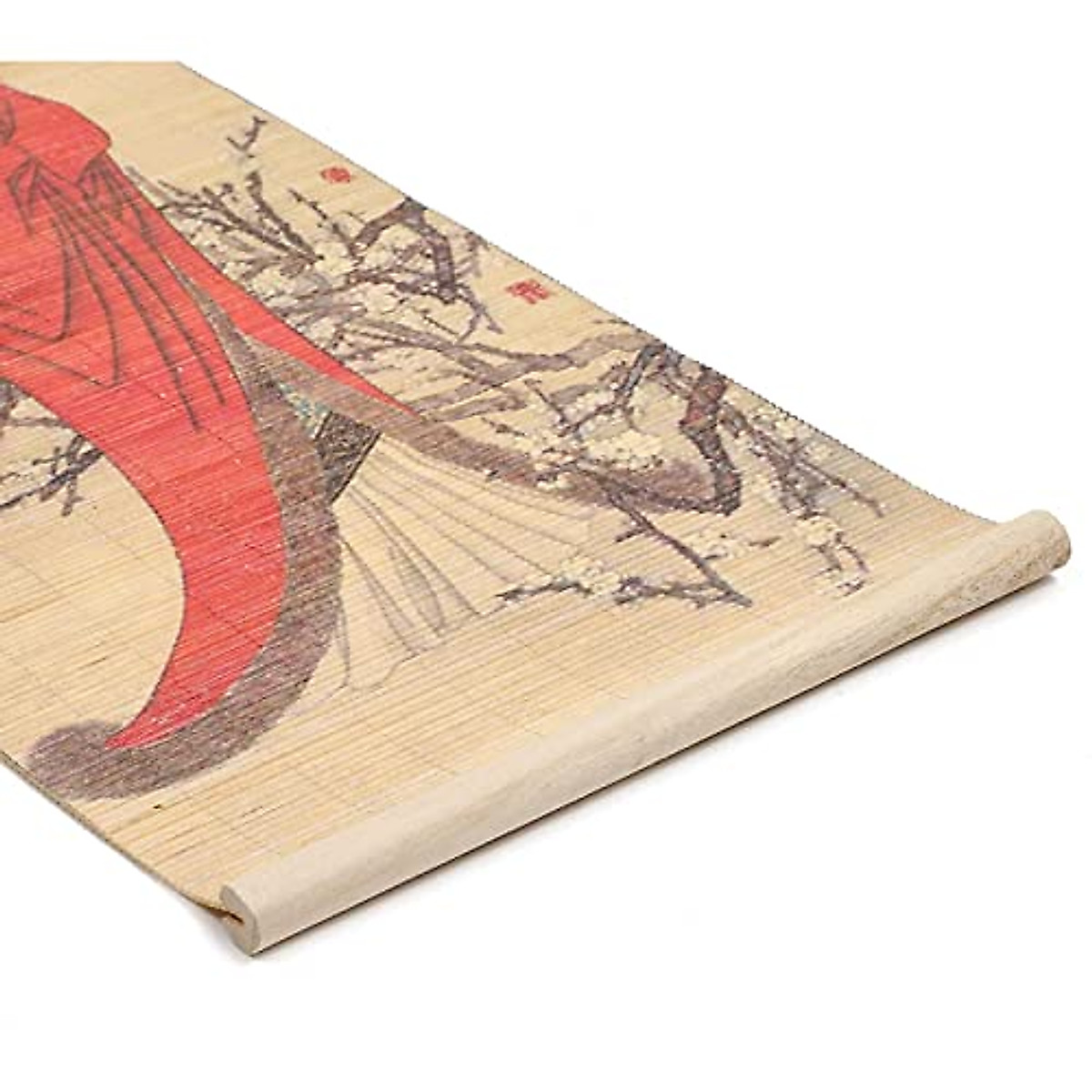 4 Pack Hanging Chinese Painting Wall Scroll for Chinese Room Decor (10 x 26 In)