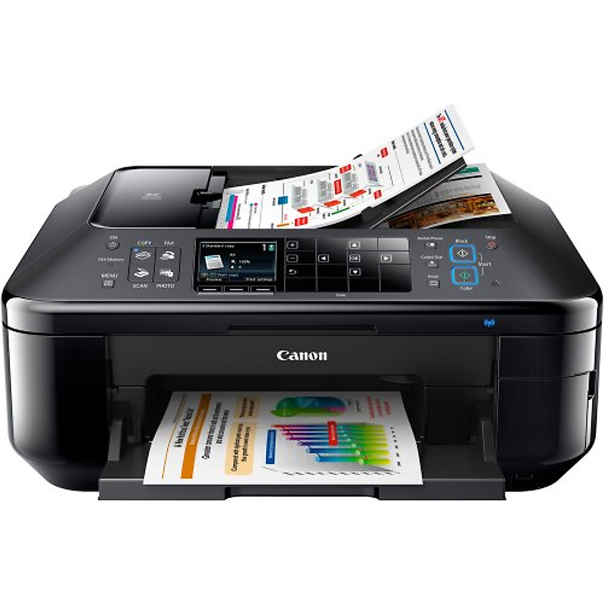 Canon Office Products PIXMA MX892 Wireless Color Photo Printer with Scanner, Copier and Fax