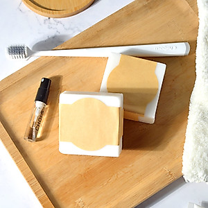 120 Pack Brown Kraft Soap Labels Stickers Soap Labels Soap Packaging Paper Wrap for Homemade Soap Soap Label Packaging Brown Kraft Soap Labels Soap Wrappers for Homemade Soap Packaging Supplies