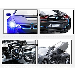 Modern-Depo Officially Licensed RC Vehicles Scale 1:14 w/Open Doors by Rastar (Black)