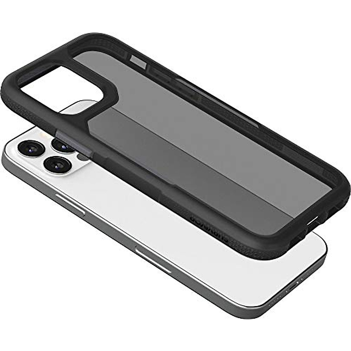 Griffin Survivor Endurance GIP-056-BKG Protective Case for iPhone 12 & 12 Pro - Black/Grey